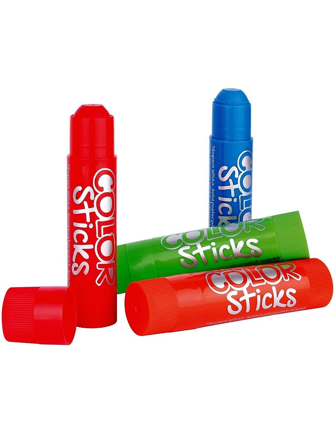 Témpera sólida 12 colores