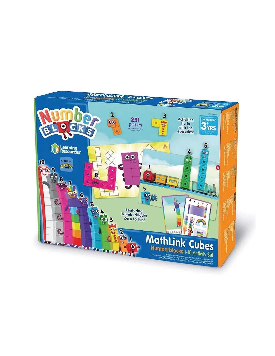 Multicubos Numberblocks 1-10